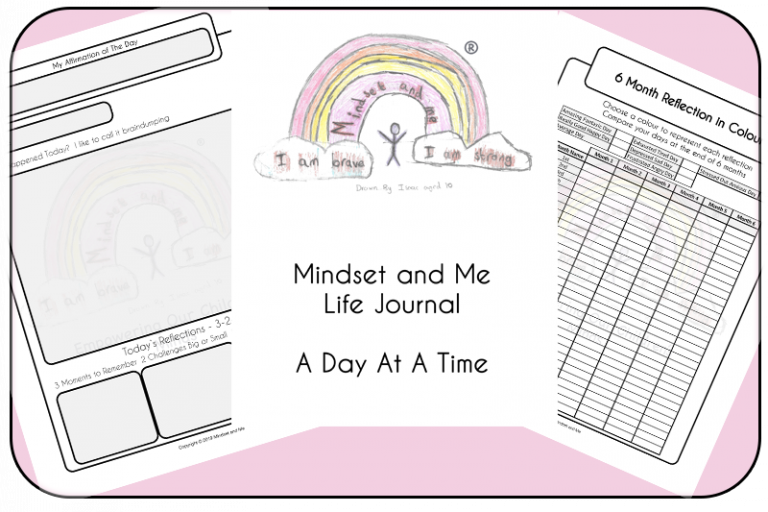 Mindset and Me Life Journal A Day At a Time - Adult Journal - Mindset ...